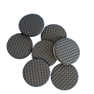 Rubber Foam Pads- NON SLIP- Adhesive Peel and Stick — Rubber Sheet ...