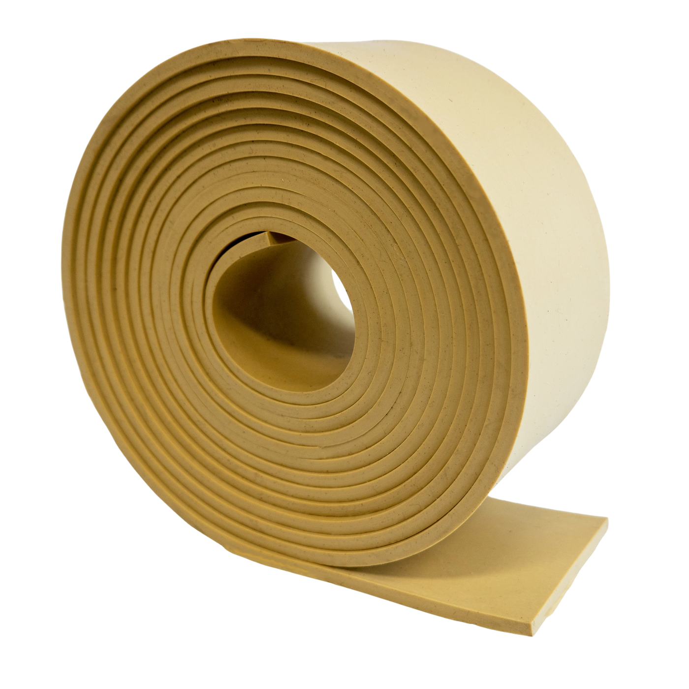 Natural Gum Rubber TAN 40A Rolls, Sheets & Strips — Rubber Sheet Warehouse®