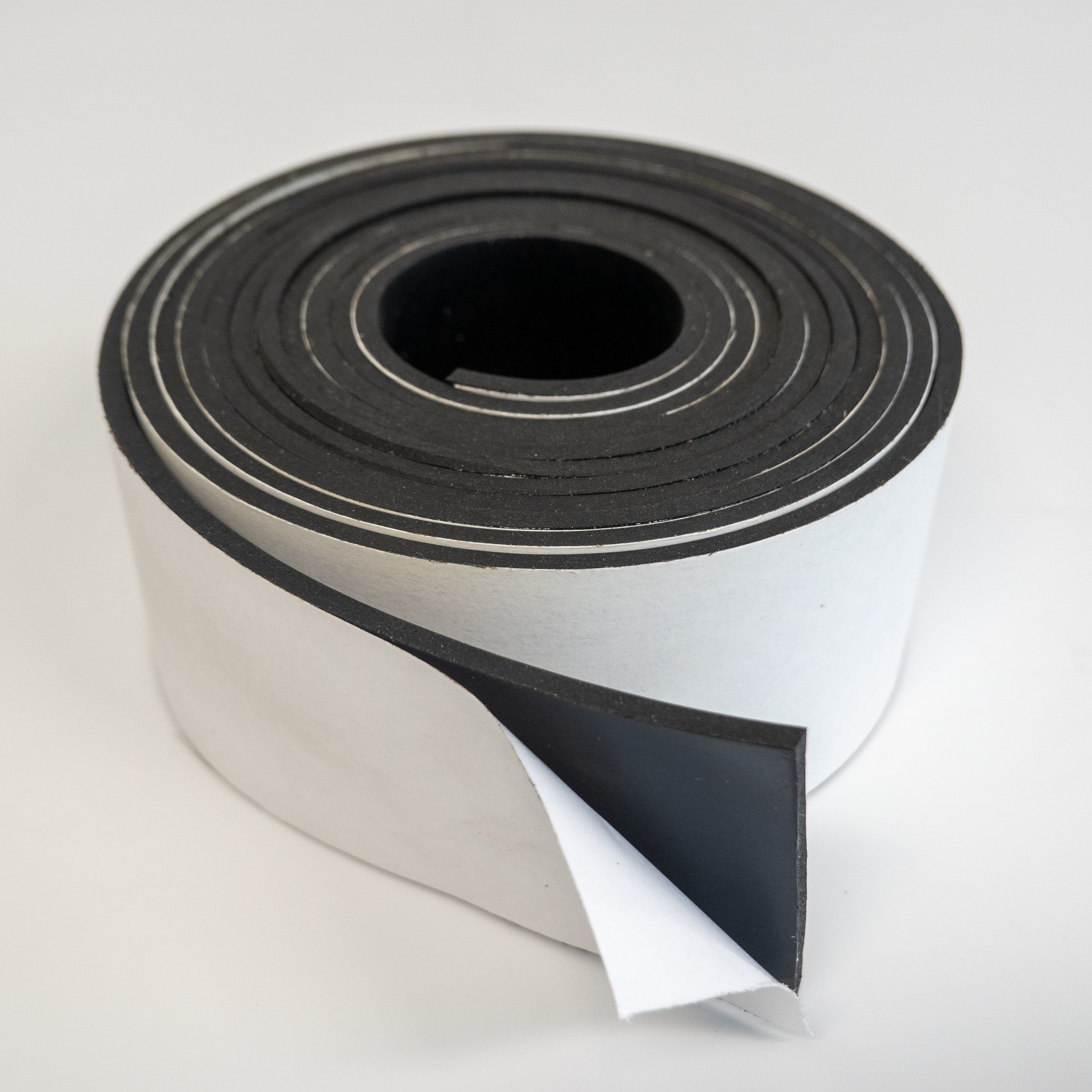 Neoprene Rubber Strips [10 foot lengths] 60A Medium Hardness WITH ADHE ...